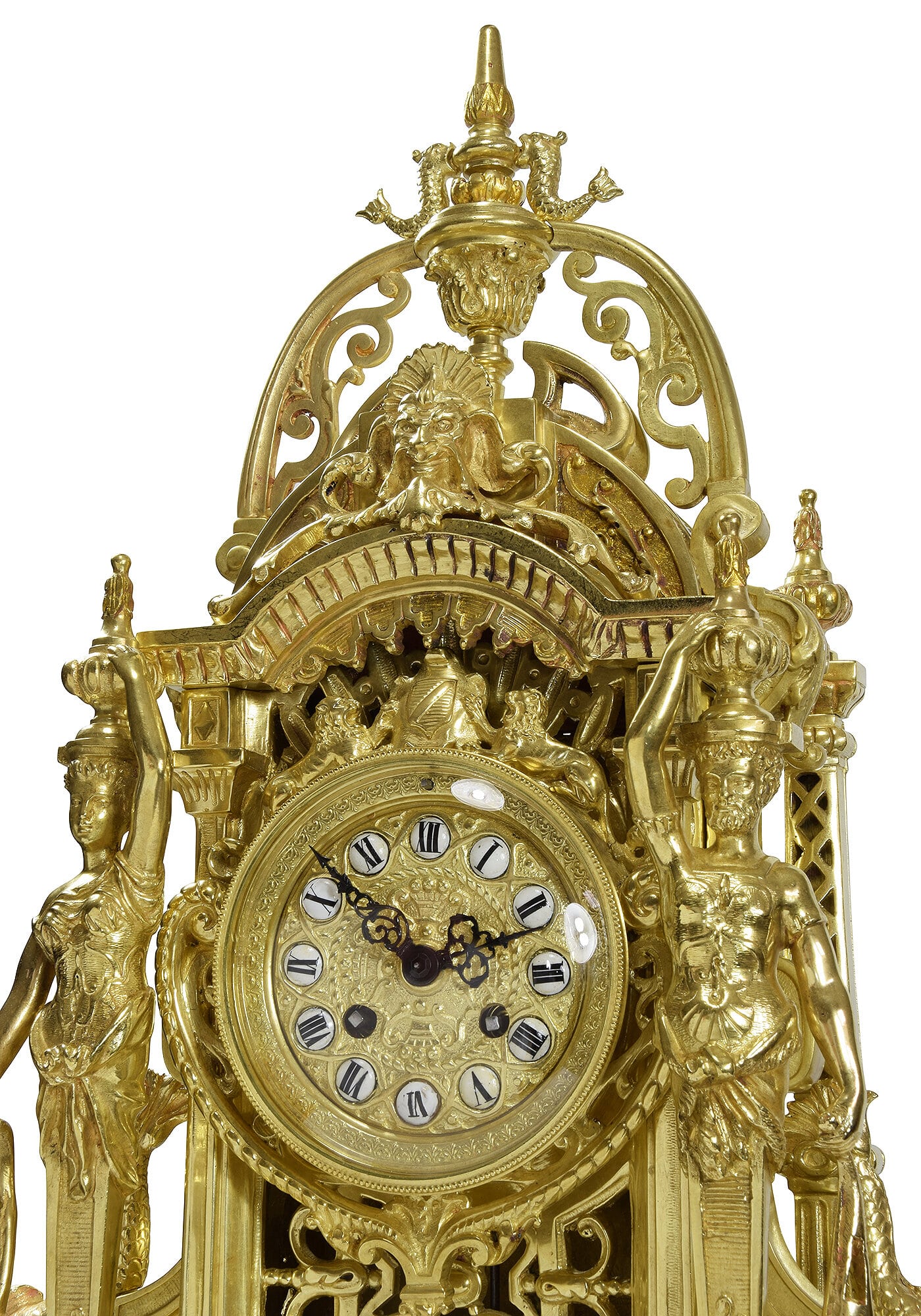 Grande Pendule Renaissance en bronze XIXème – Pendule ancienne et ...