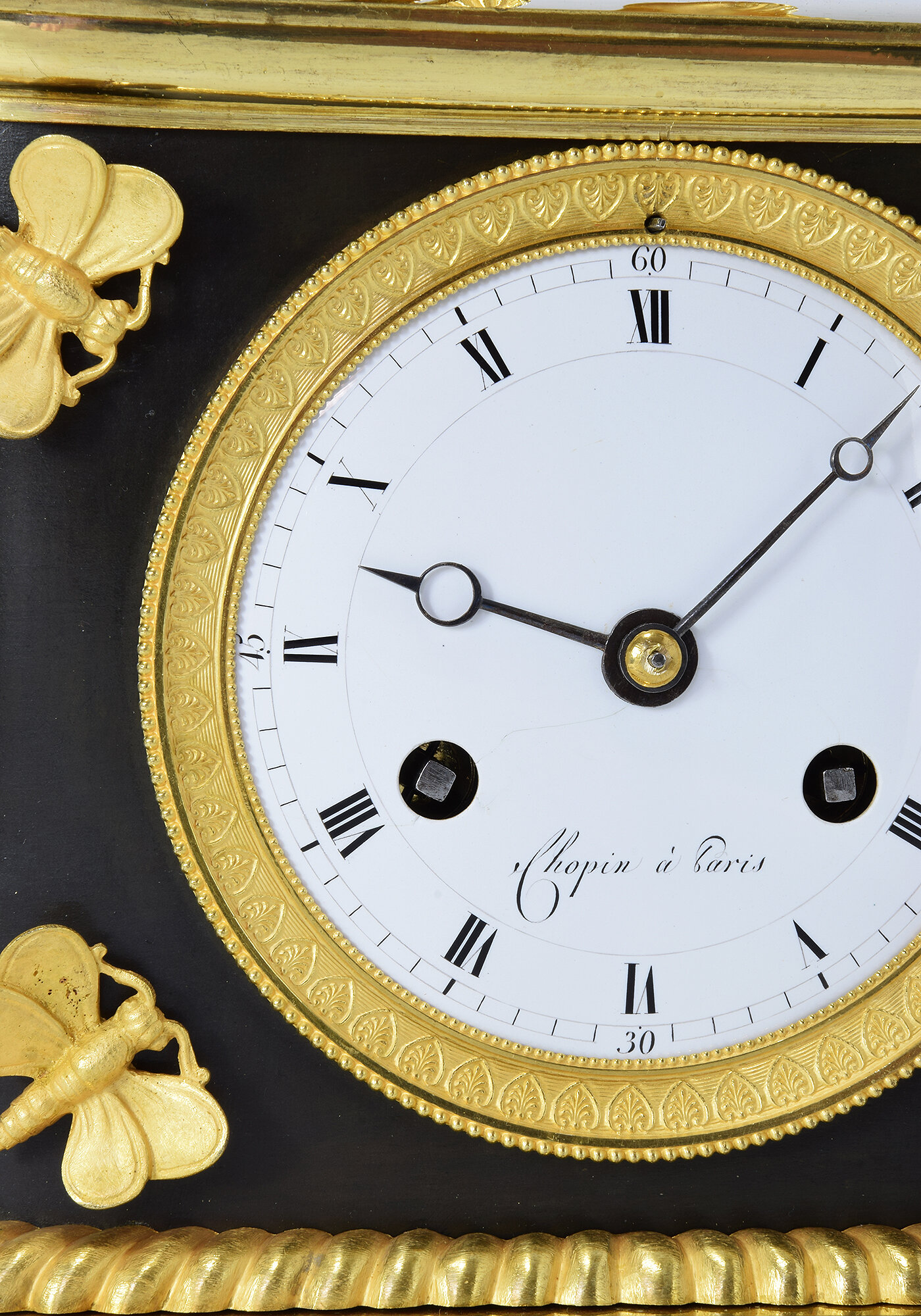 Pendule « Angelot a la lecture » d’époque Empire CHOPIN – Pendule ...