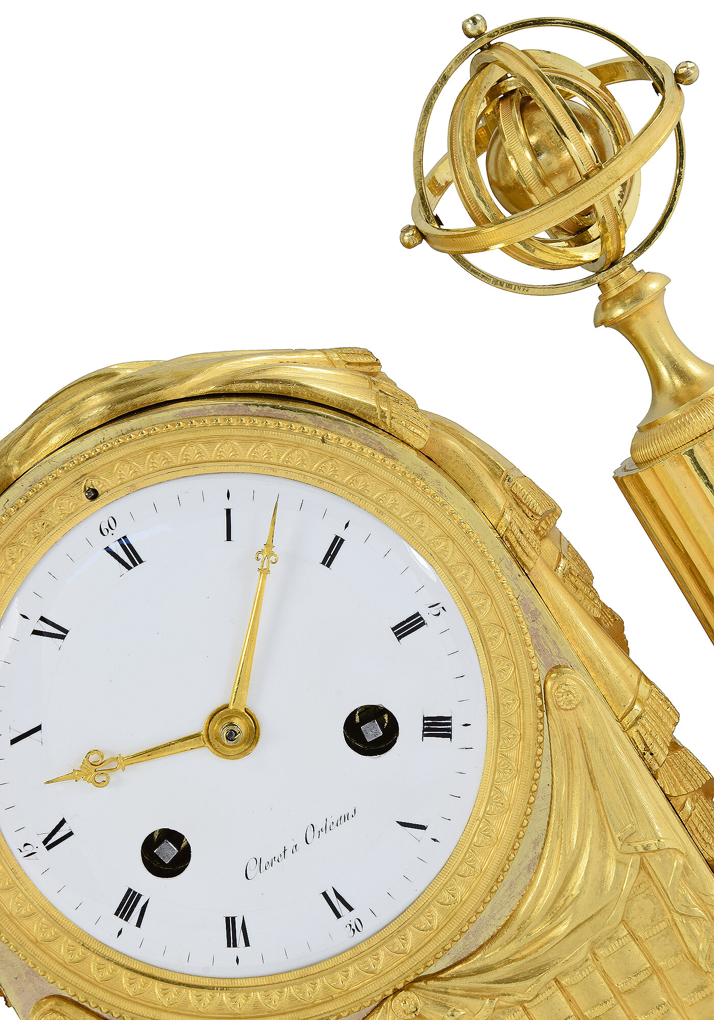 Pendule "Astronomie" d'époque Empire CLERET – Pendule ancienne et ...