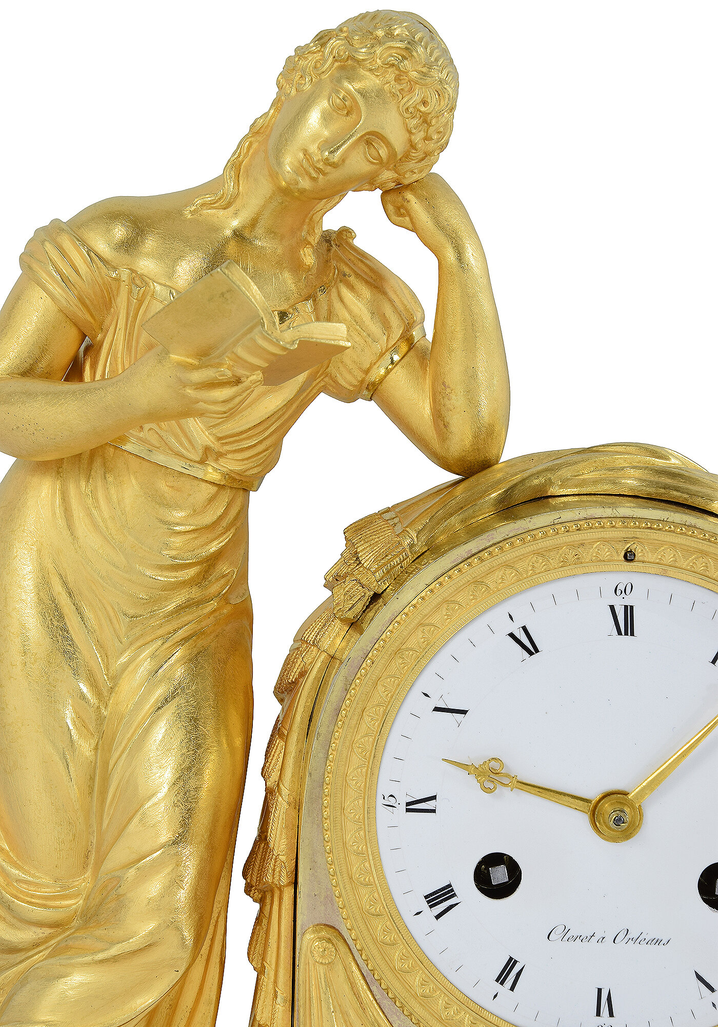 Pendule "Astronomie" d'époque Empire CLERET – Pendule ancienne et ...